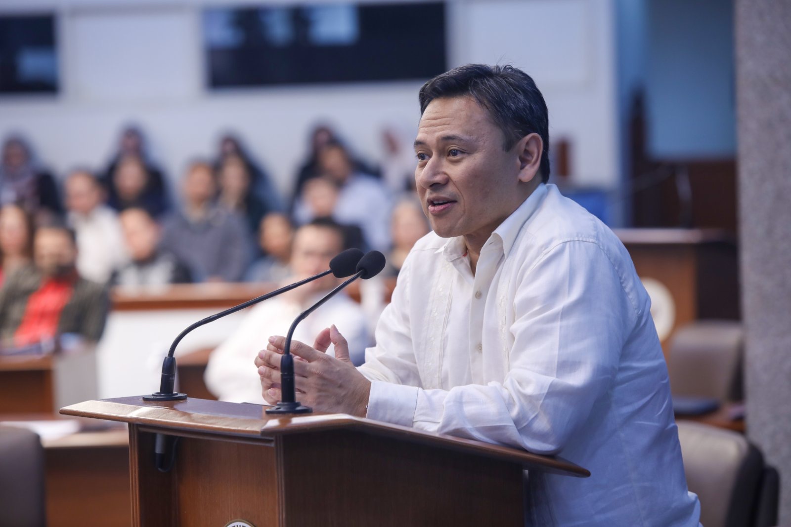 Angara jokes on returning to House: 'Para matanggal yung Senado'