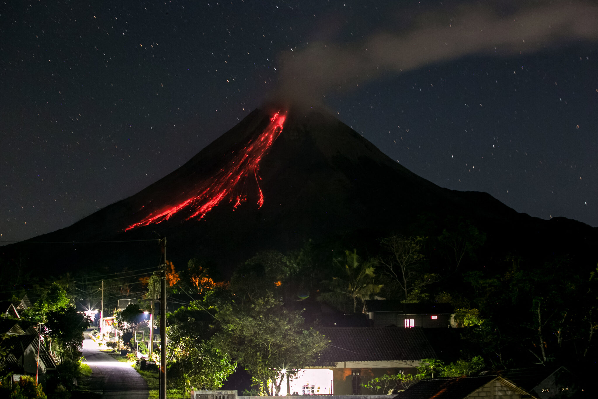 Indonesia's Mt. Merapi unleashes lava as other volcanoes flare up