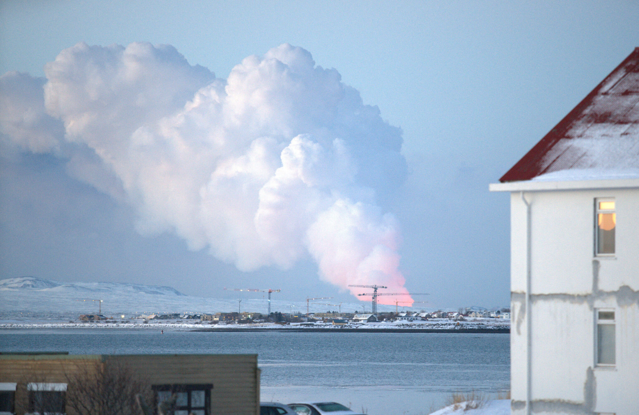 Iceland volcano eruption ends but leaves residents in the cold