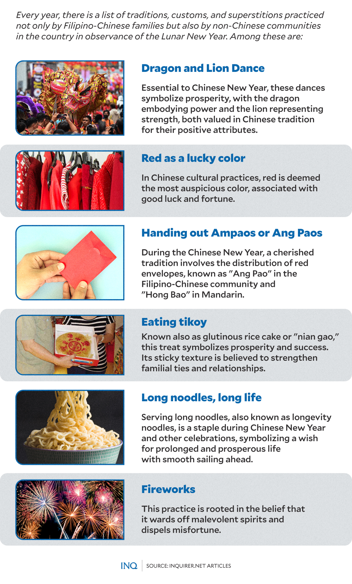What to know about Lunar New Year Celebrations in PH | Inquirer News