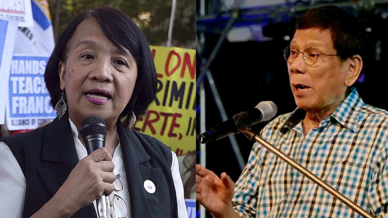 Castro to DOJ: Reverse junking of case vs Duterte