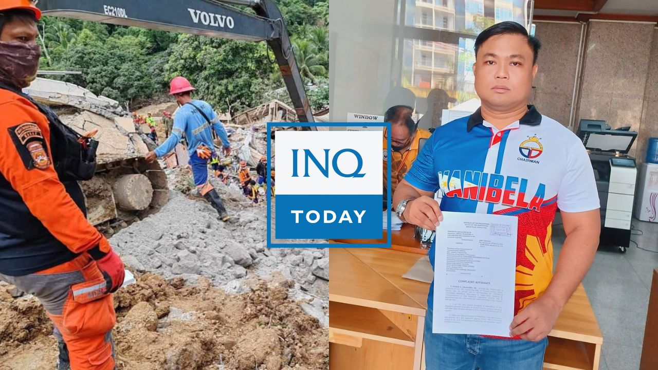 INQToday: Davao de Oro landslide kills 7; over 40 missing | Inquirer News
