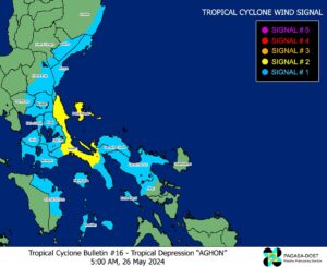 LIVE UPDATES: Typhoon Aghon