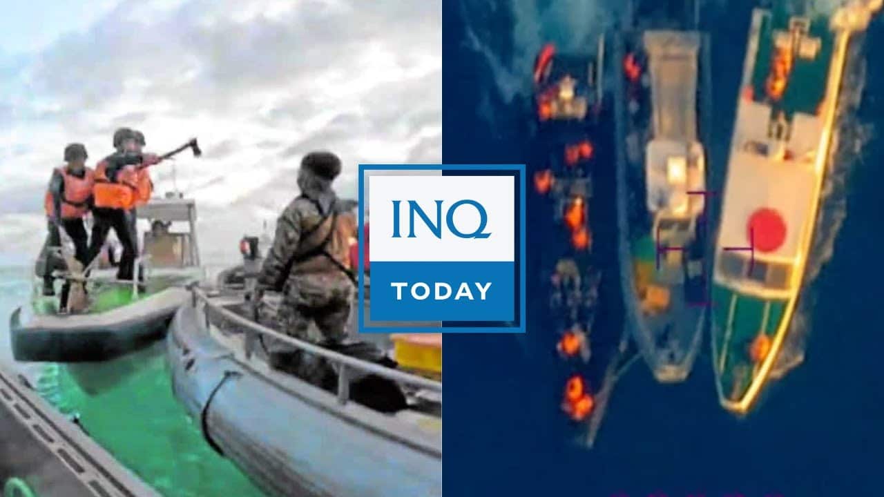 INQToday: AFP releases videos of CCG harassment during Ayungin resupply ...