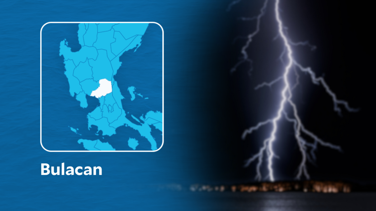 Lightning strike kills 3 in Bulacan