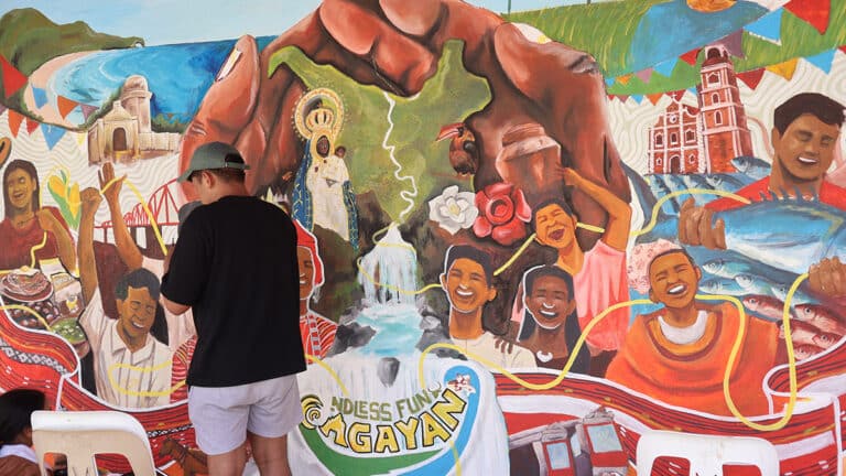 In Cagayan, mural painting tilt highlights community cooperation