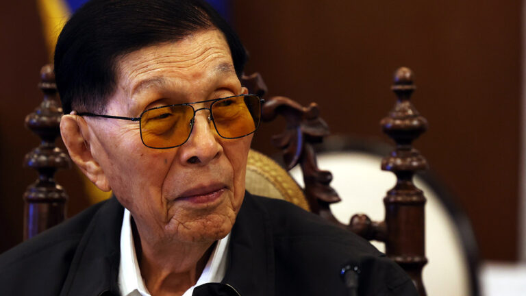 Enrile’s death draws both sympathy and criticism