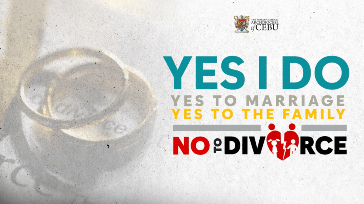 122,000 sign Cebu Catholic Church campaign vs divorce