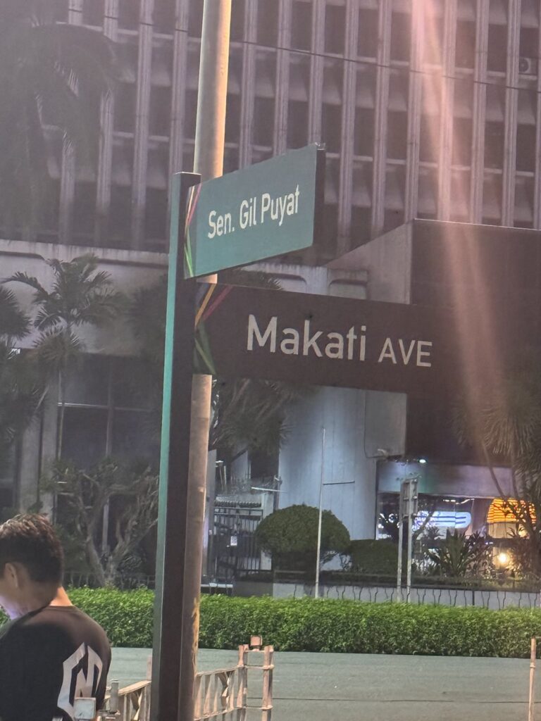 ‘Gil Tulog’ road signs in Makati removed