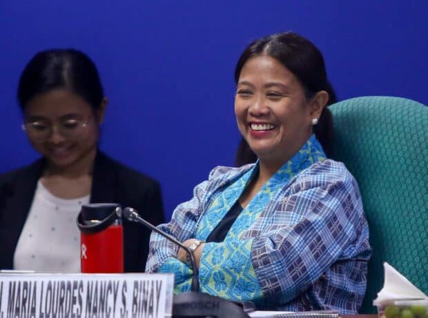 Nancy Binay declares bid for Makati mayoralty