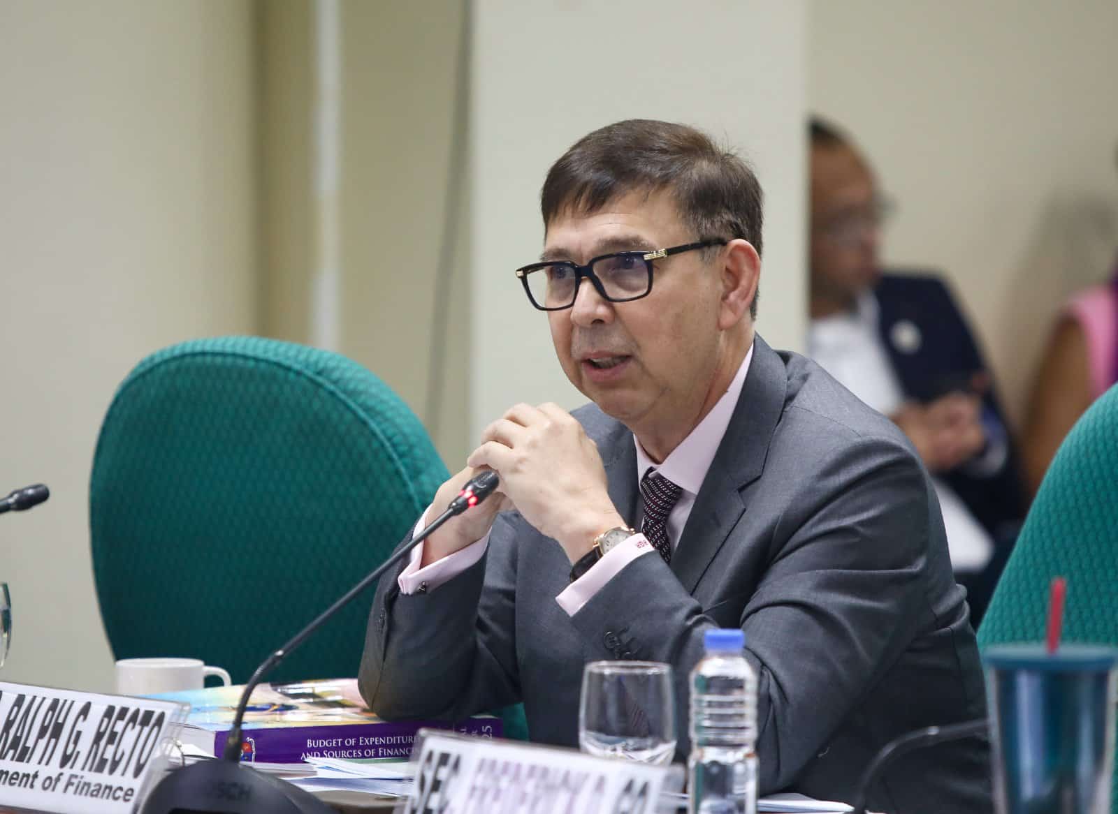 Who is Ralph Recto, the new executive secretary?
