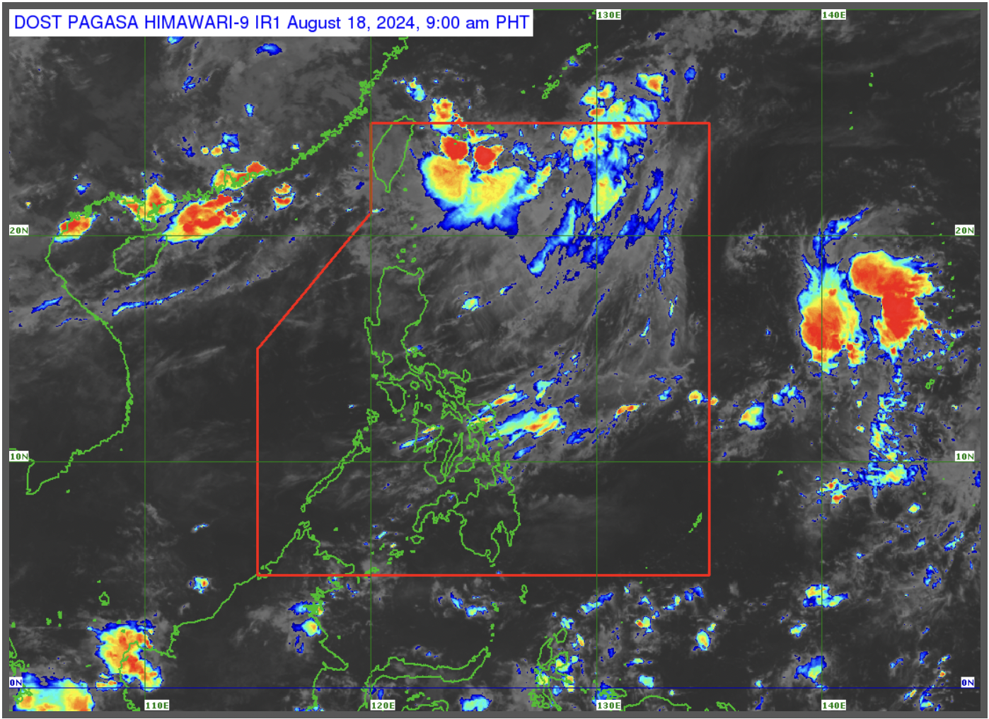 Maulap na kalangitan ang makikita sa Hilagang Luzon, pagtataya ng ...