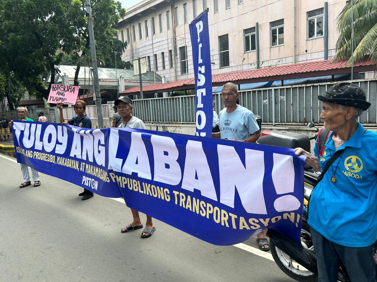 Piston asks SC anew to issue TRO vs PTMP