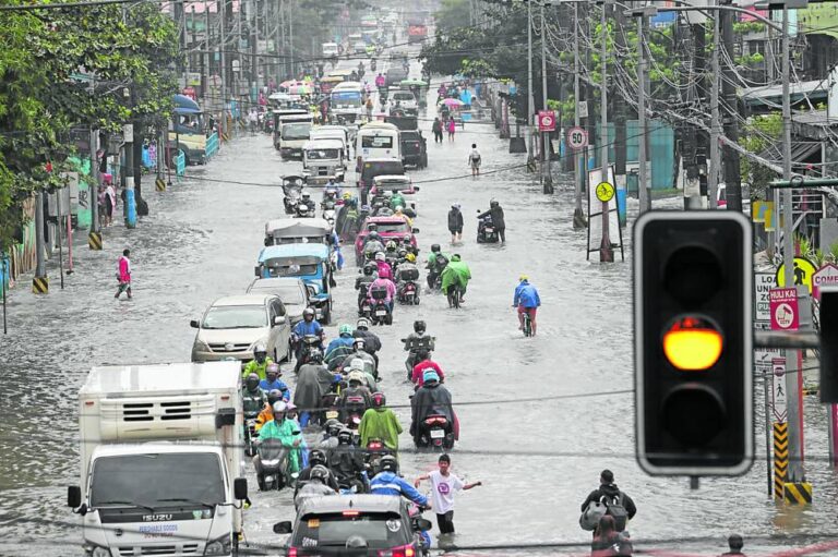 Habagat causes flooding in some parts of Metro Manila