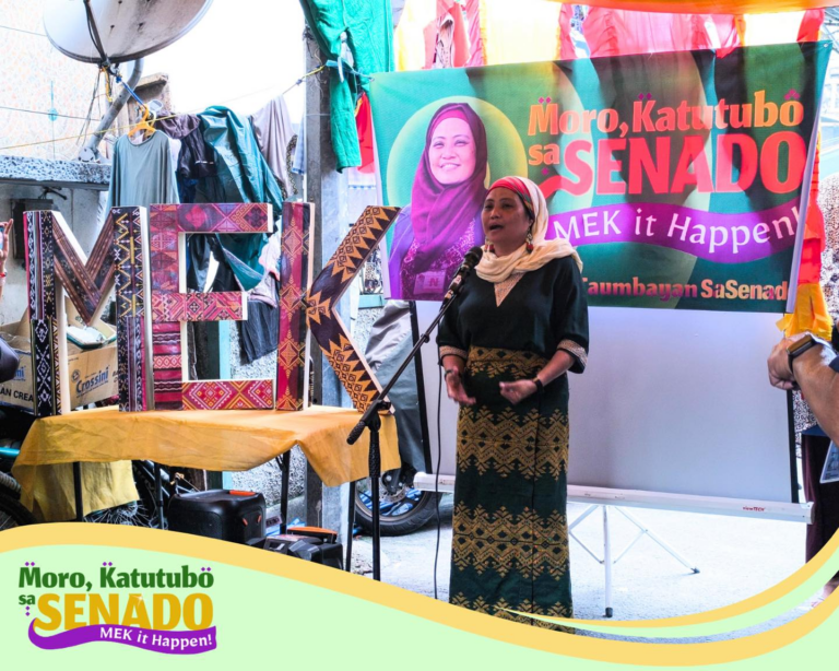 Moro activist is 11th senatorial candidate under Makabayan slate