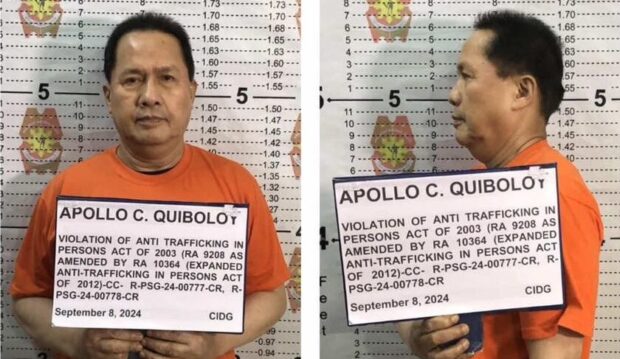 Apollo Quiboloy pleads 'not guilty' in human trafficking case