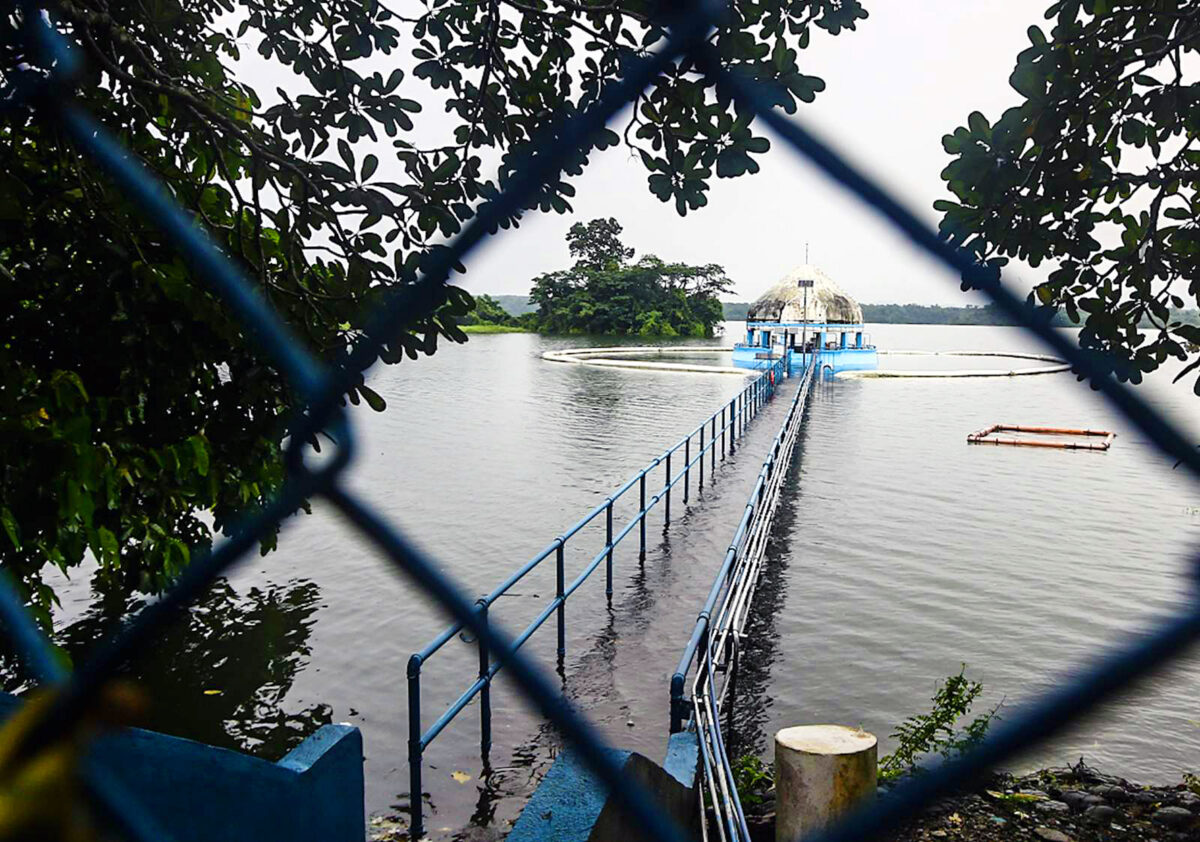 Water at La Mesa Dam nears spilling level