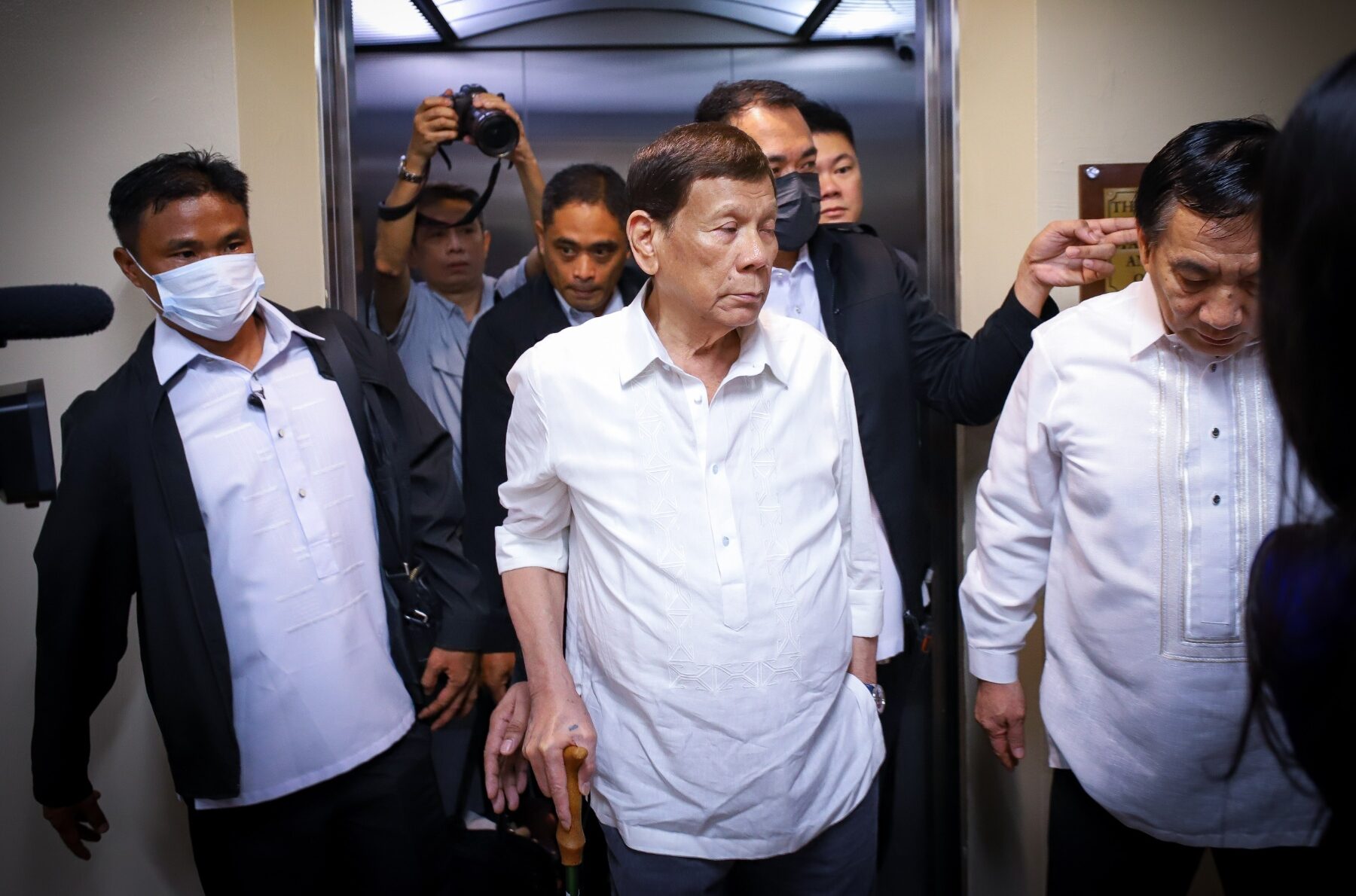 Duterte appears before Senate as chamber probes into drug war