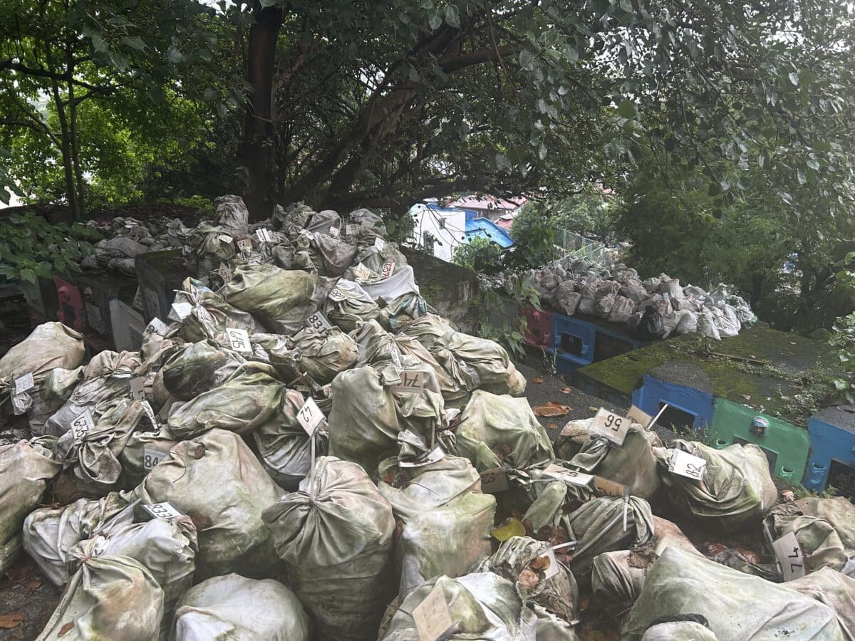 800 sacks of human remains exhumed at Marikina public cemetery