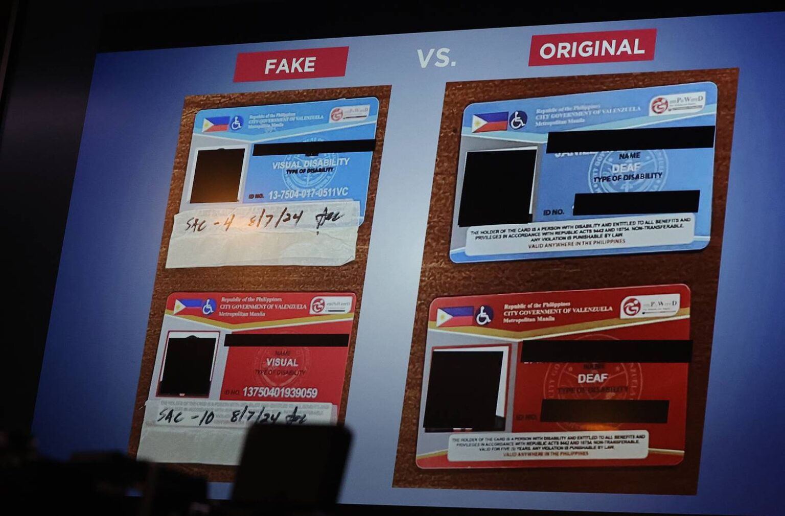 Coming soon: Unified PWD ID design, database system