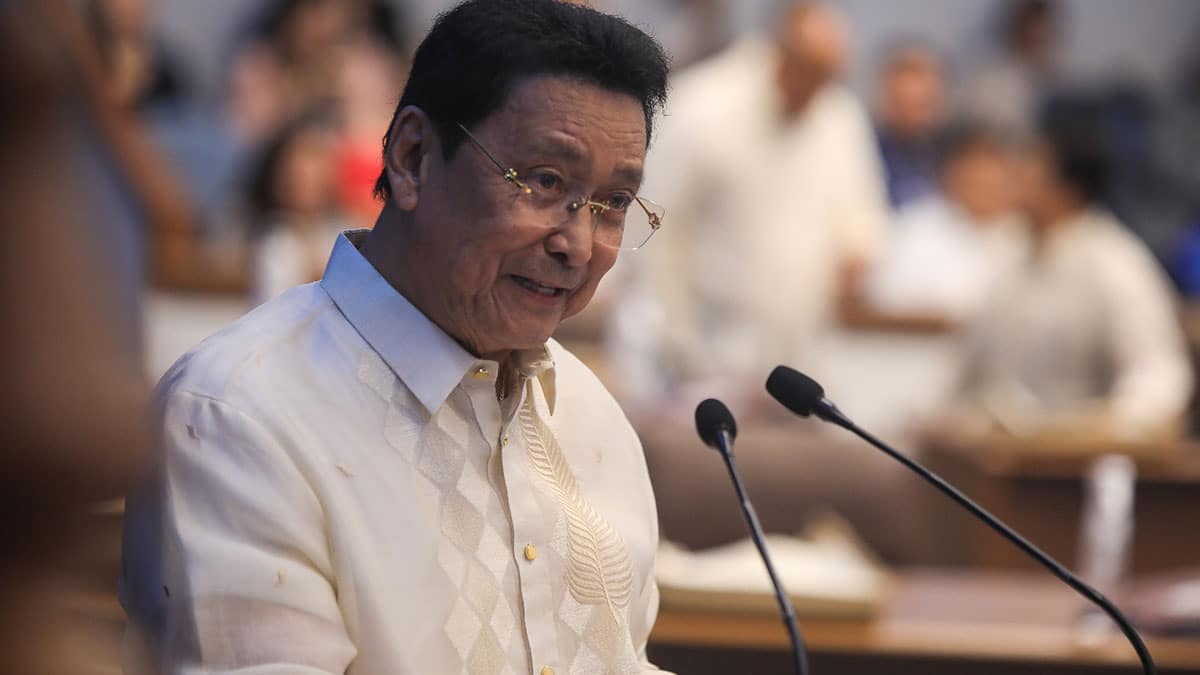 Zubiri: Lapid part of Sotto bloc, but free to join majority group