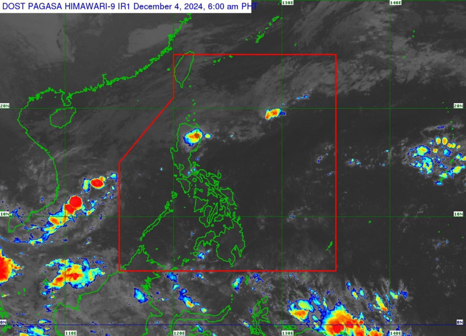 Northern Luzon to experience rain due to shear line