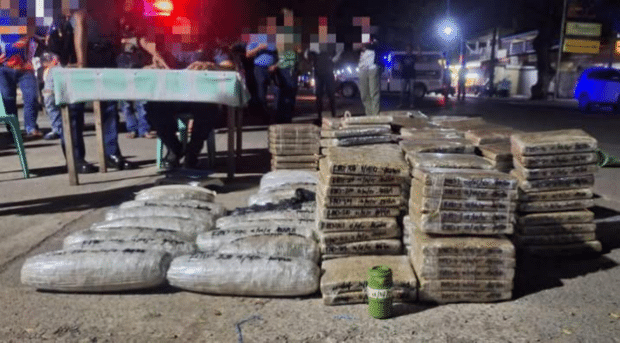 P28M worth of marijuana bricks seized at Isabela checkpoint | Inquirer News