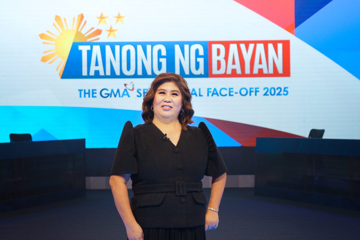 GMA Network’s “Tanong ng Bayan: The GMA Senatorial Face-Off 2025” airs ...