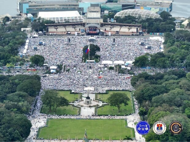 Crowd estimate at INC Peace rally reaches 1.5 million