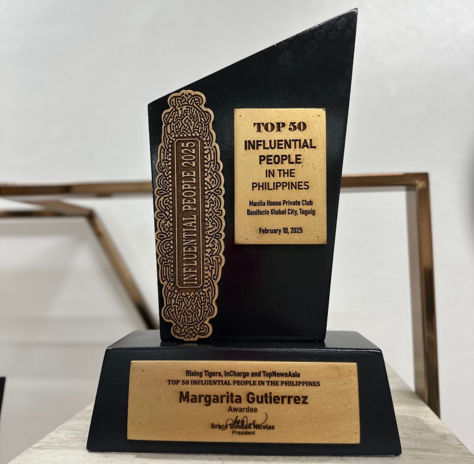 DOJ Usec Gutierrez in top 50 most influential Filipinos