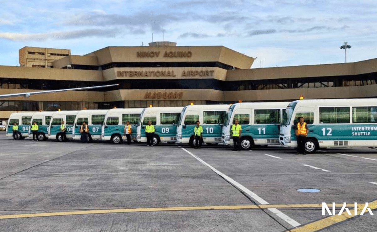 NNIC augments shuttle buses at NAIA