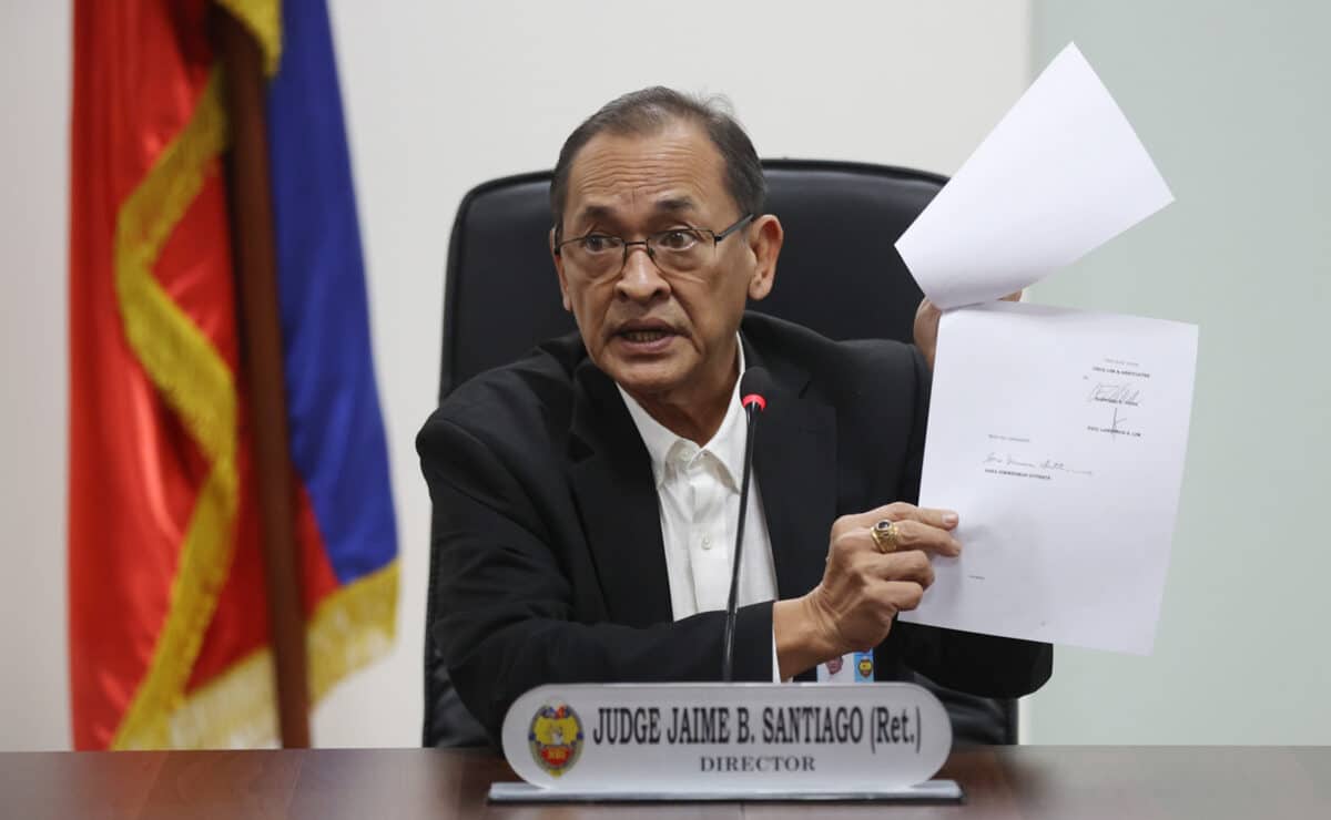 Palace: NBI chief Santiago’s resignation up ‘for acceptance’
