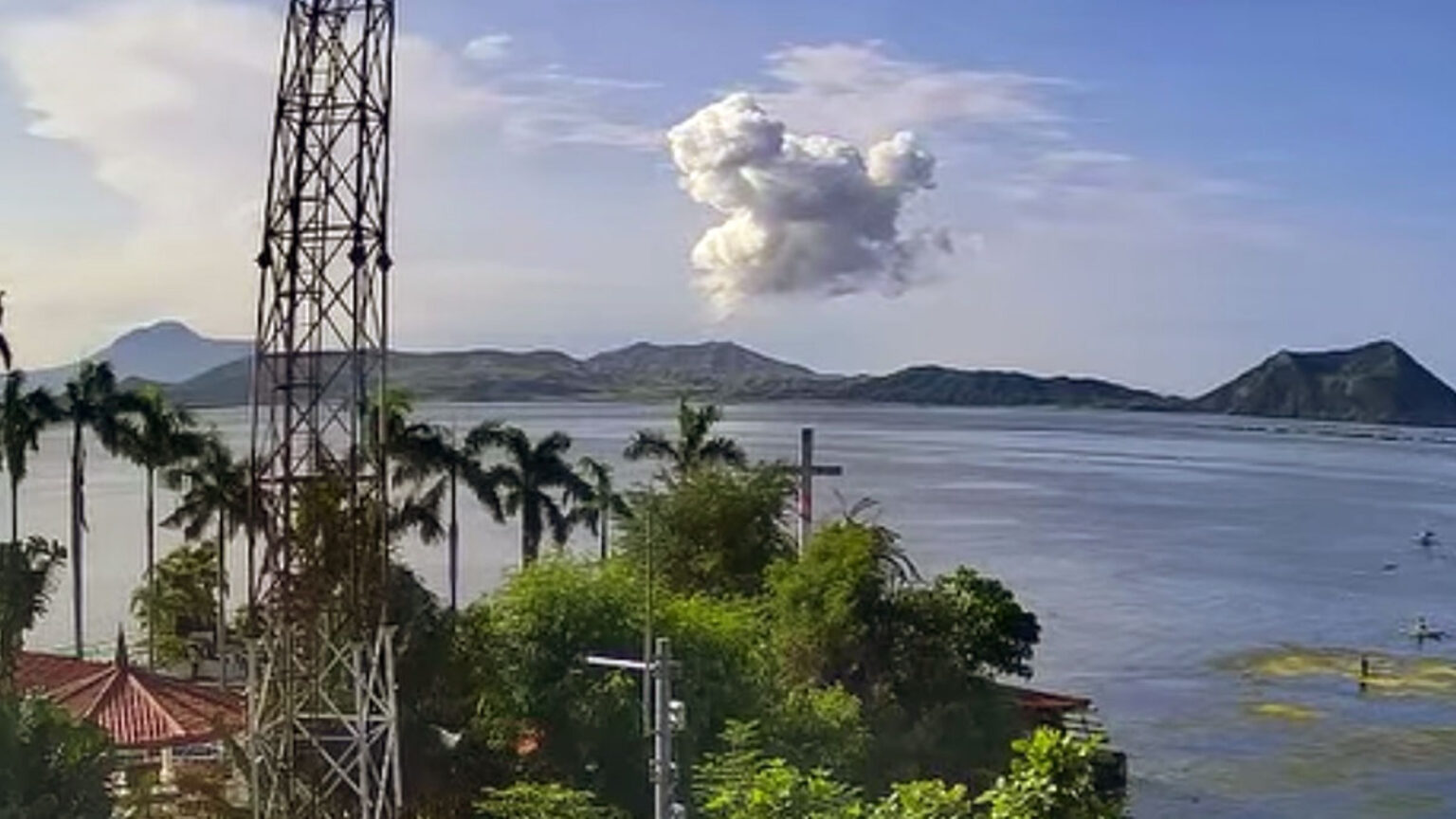 Phivolcs detects rise in sulfur dioxide emission in Taal Volcano