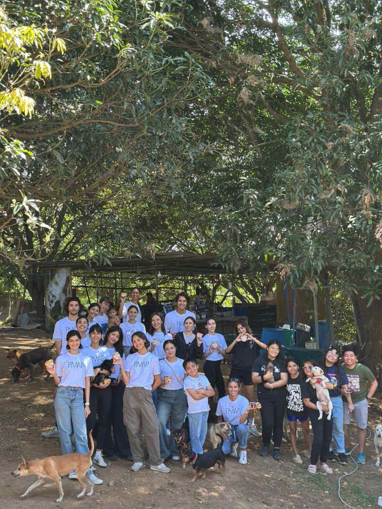 PMAP Model spread love at Pawssion Project Animal Shelter