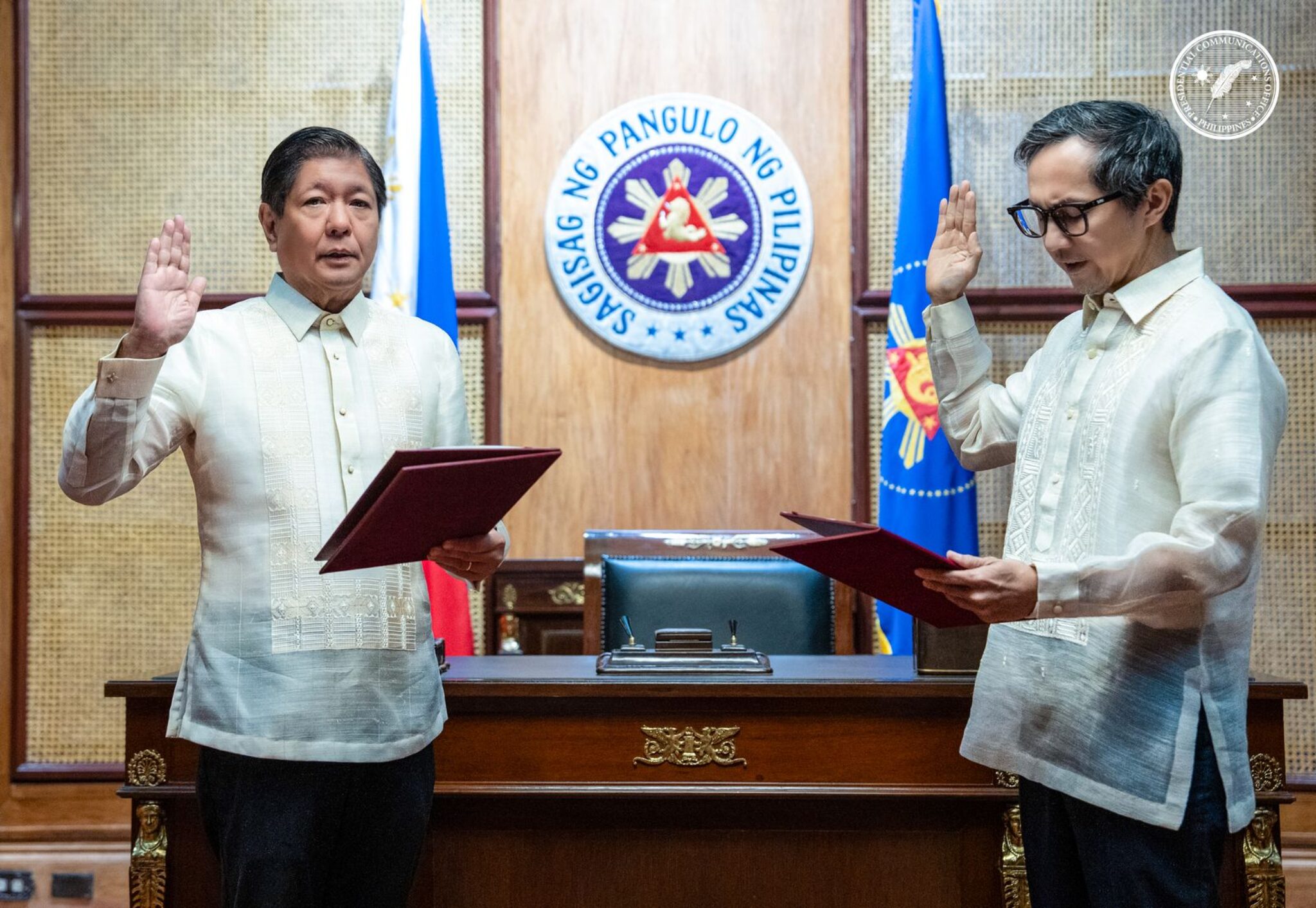 Vince Dizon takes oath as DOTr chief