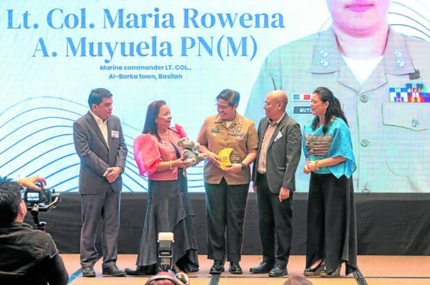 LT. COL. MA. ROWENA MUYUELA: Marines’ first woman cmdr