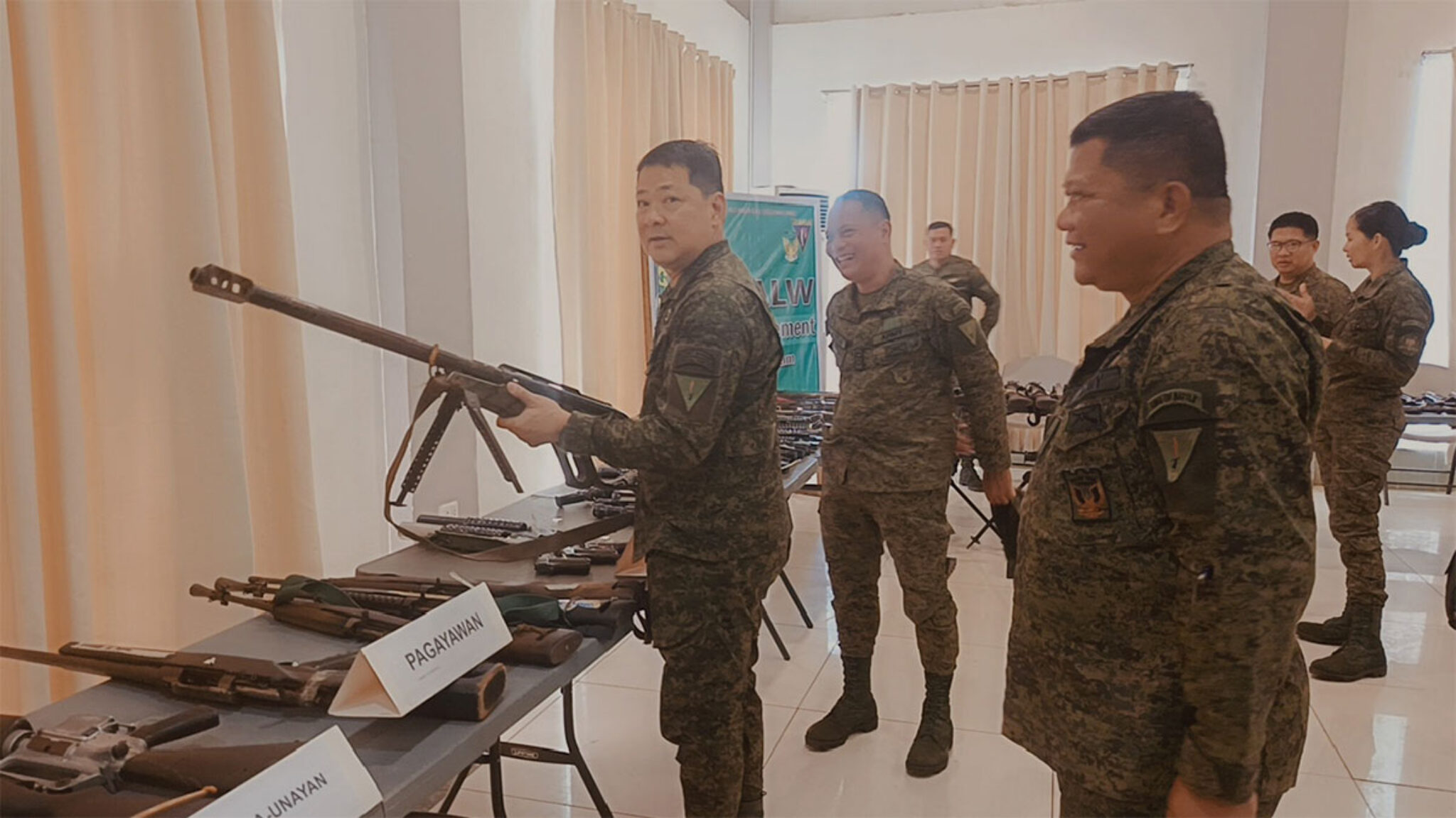 230 loose firearms surrendered to Army in Lanao del Sur