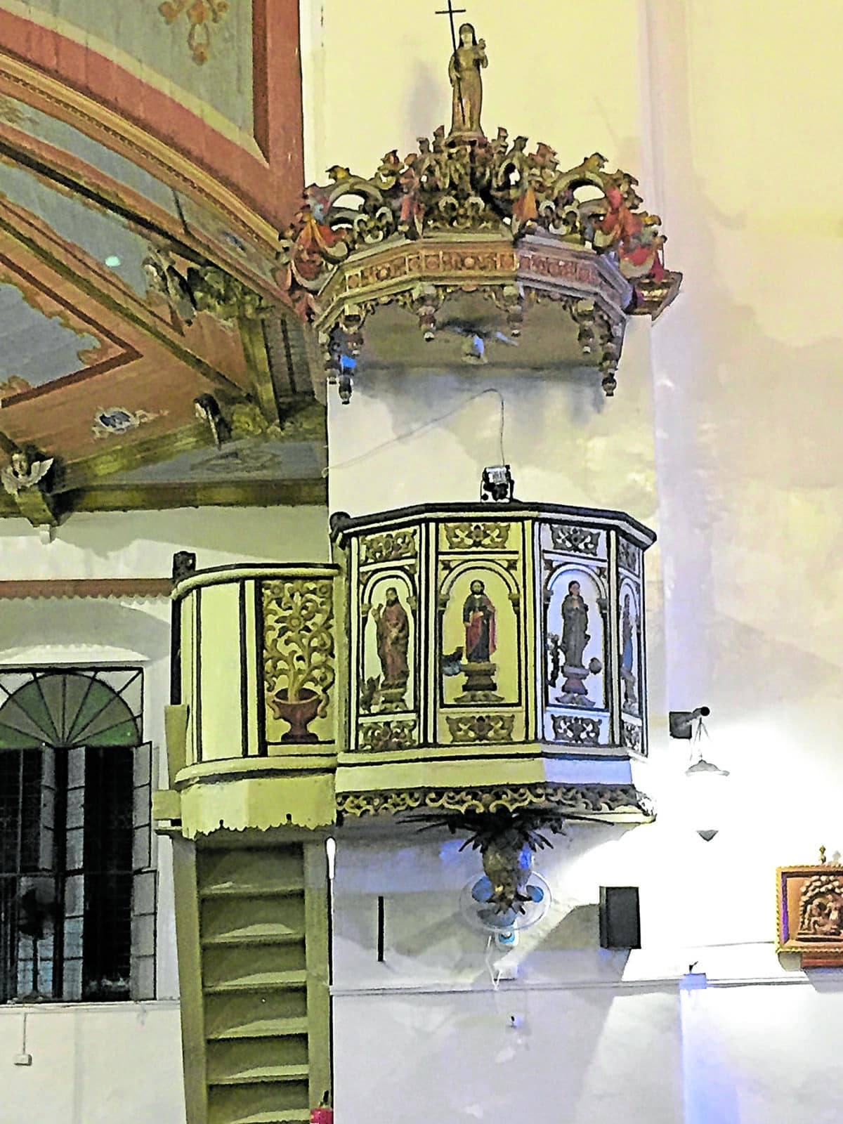Cebu hopes for return of Argao pulpit panels | Inquirer News