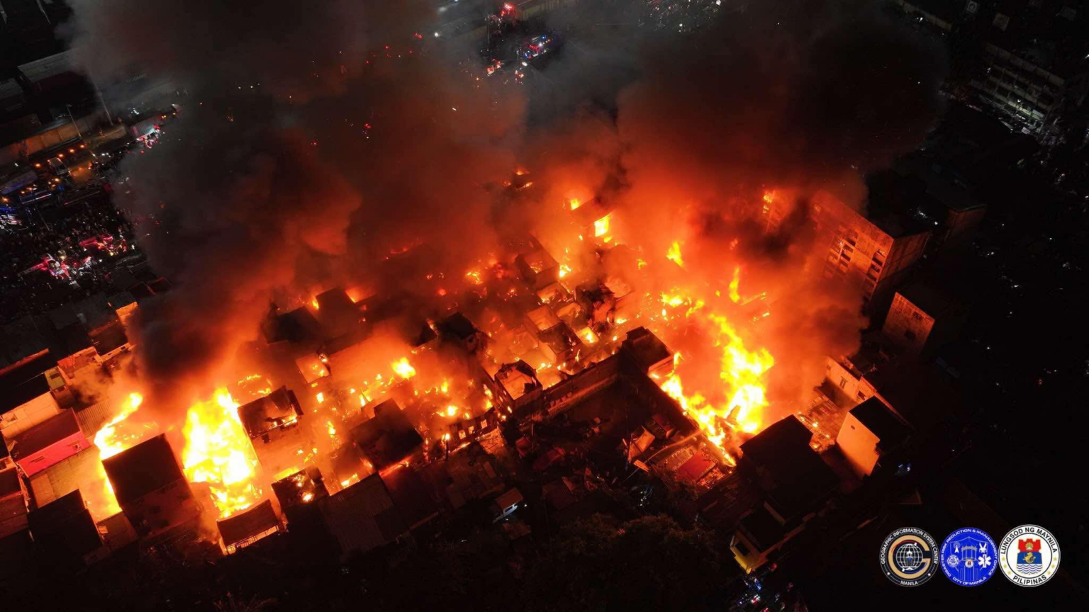 Fire in Tondo residential area extinguished after 9 hours