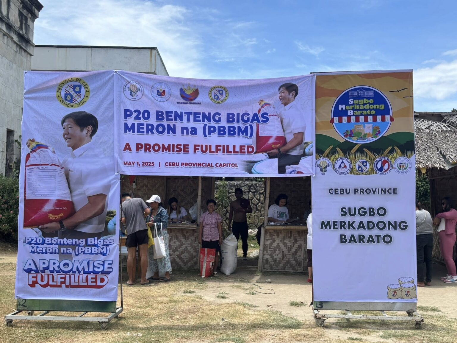 Marcos vows to sustain P20/kg rice until 2028