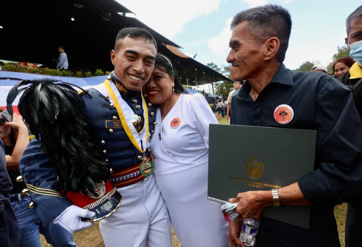 Cadets’ splashes, mother’s tears at PMA graduation
