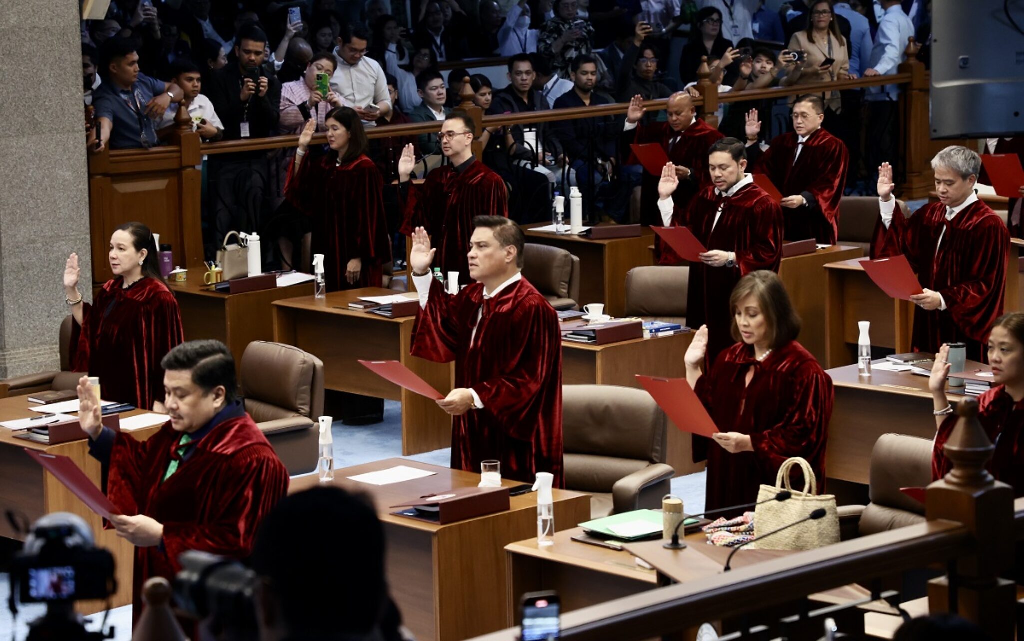 Impeachment court nixes early swearing-in of new senator-judges