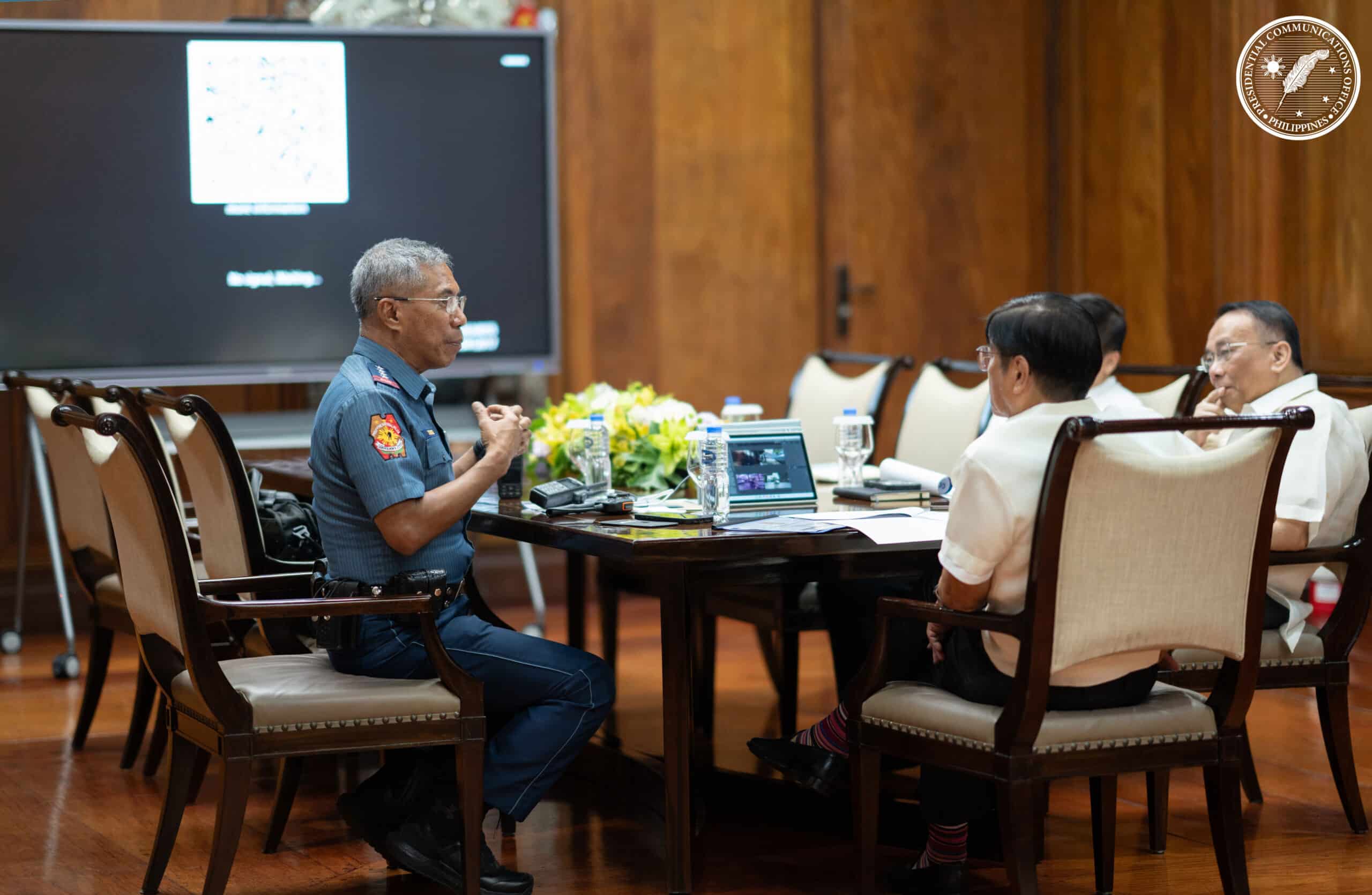 Marcos meets Torre over strengthening police visibility in schools