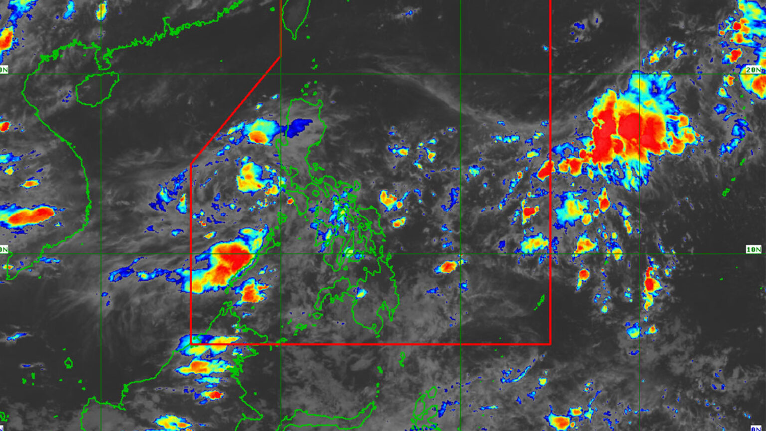 Pagasa monitoring LPA, tropical storm outside PAR