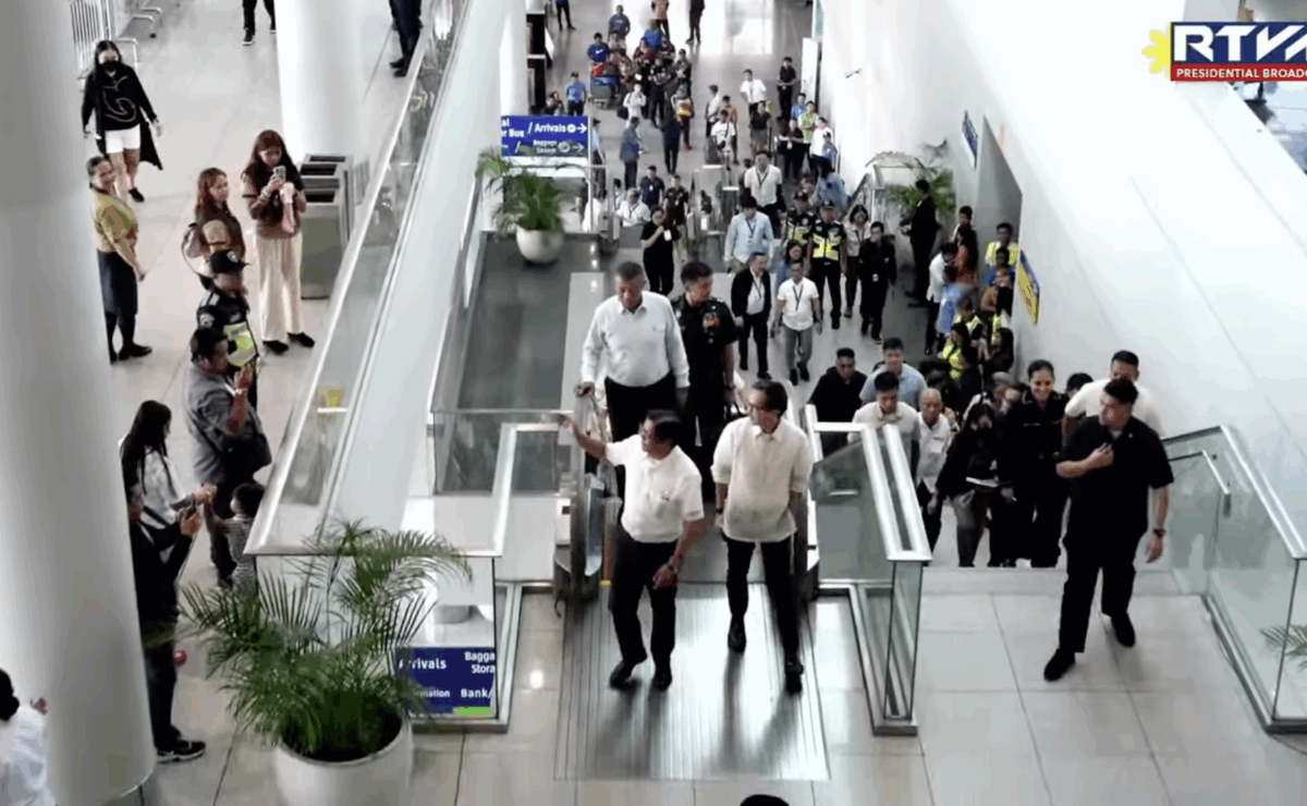 LOOK: Marcos inspects Naia, eyes further improvements