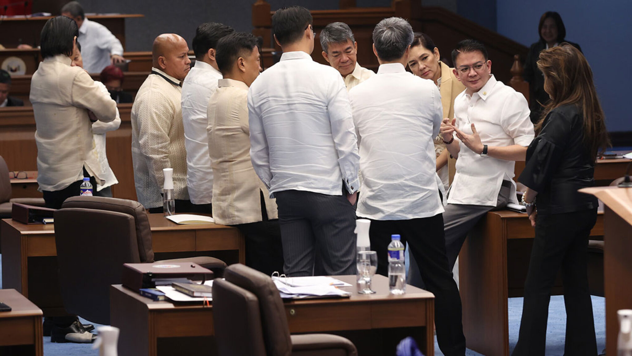 After debates, Escudero takes oath to lead Sara Duterte trial