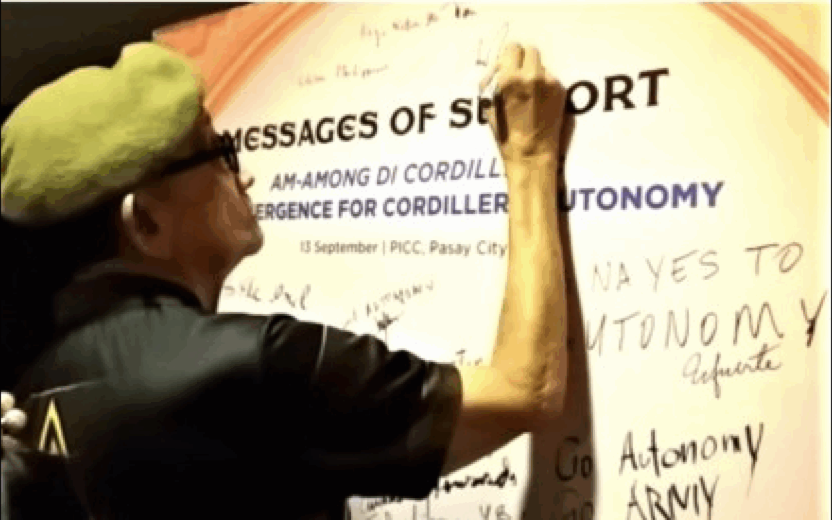 July 15 declared holiday in Cordillera for 38th founding anniversary