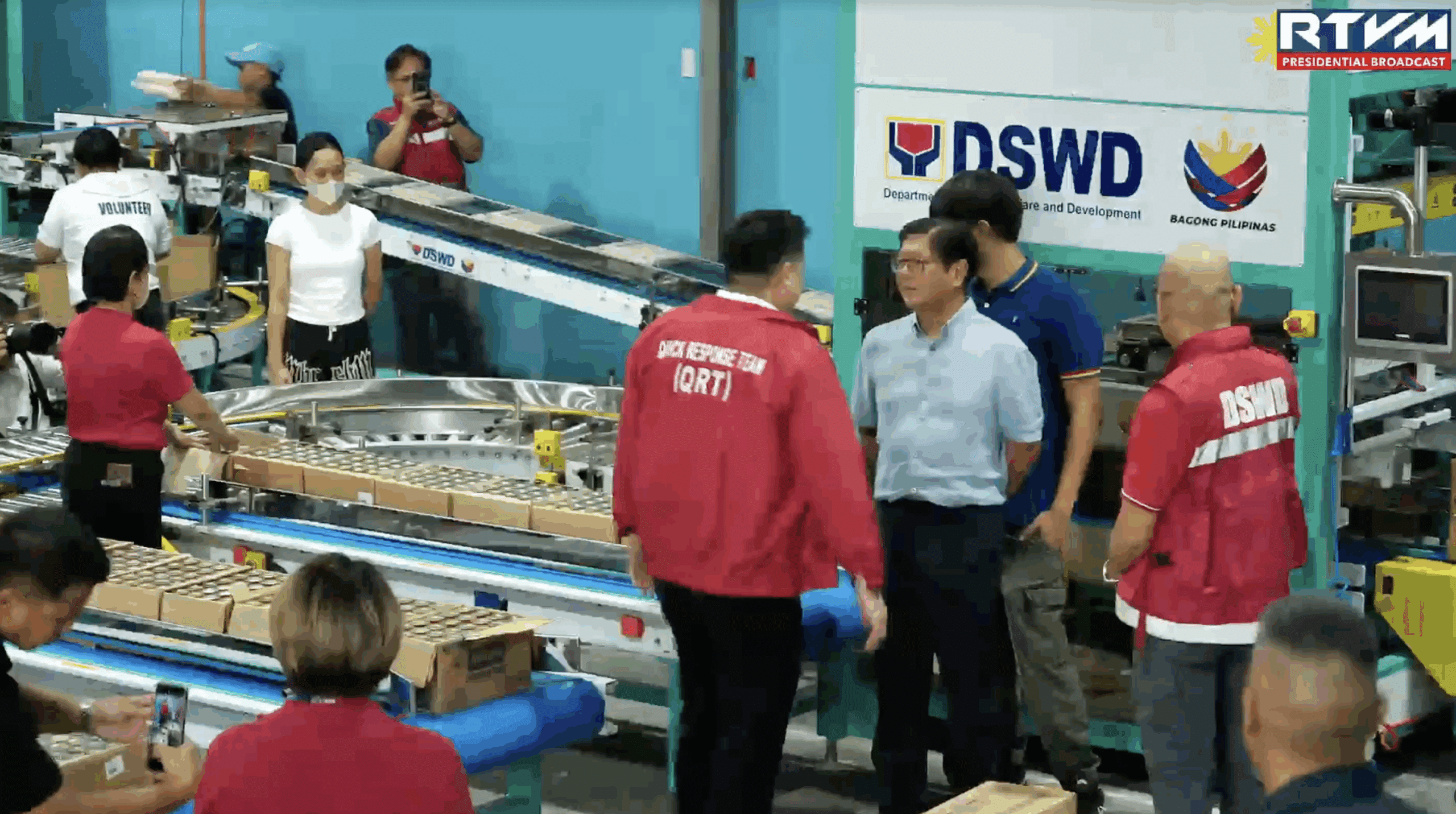 Marcos inspects DSWD relief ops ahead of Crising landfall