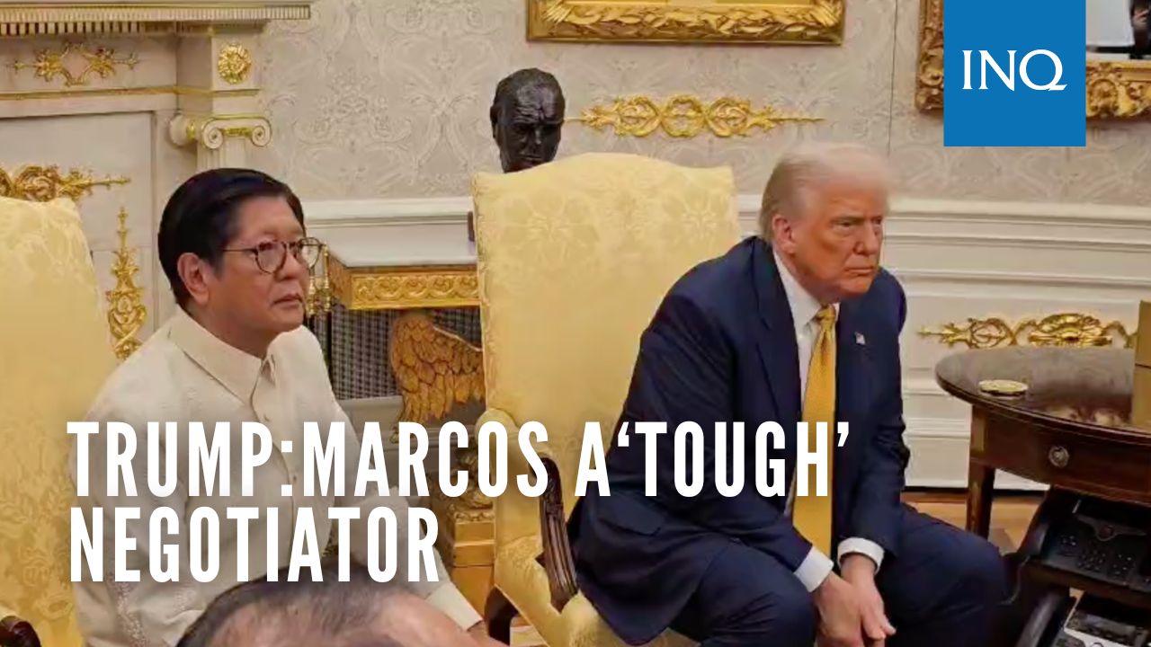 WATCH: Marcos a ‘tough’ negotiator - Trump | Inquirer News