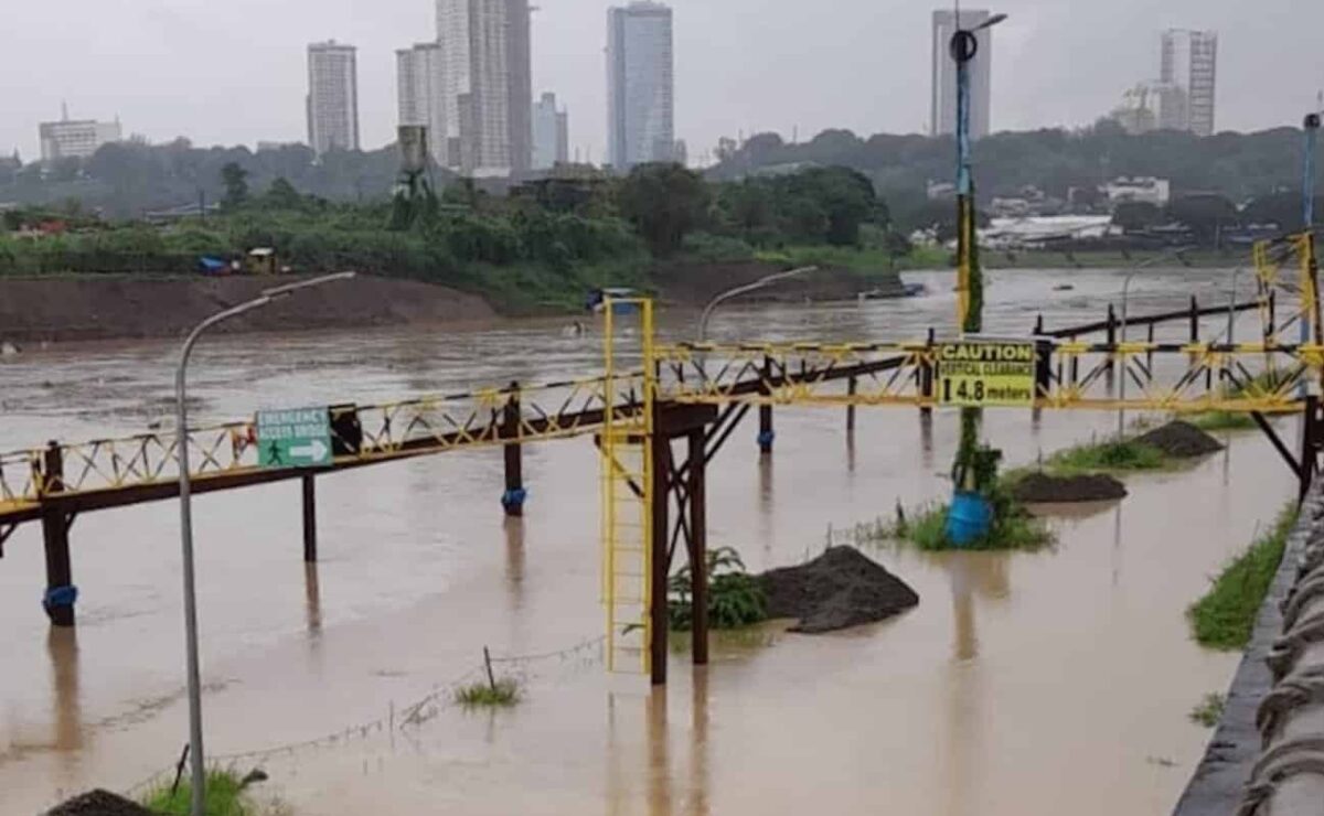 Marikina River water level subsides, but Alert Level 2 still up